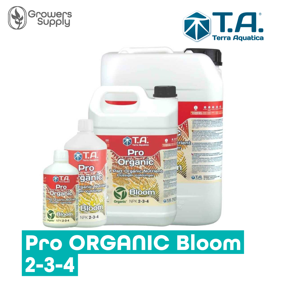 Pro organic Bloom 5L | Organic flower fertilizer | Terra aquatica - growerssupply.eu