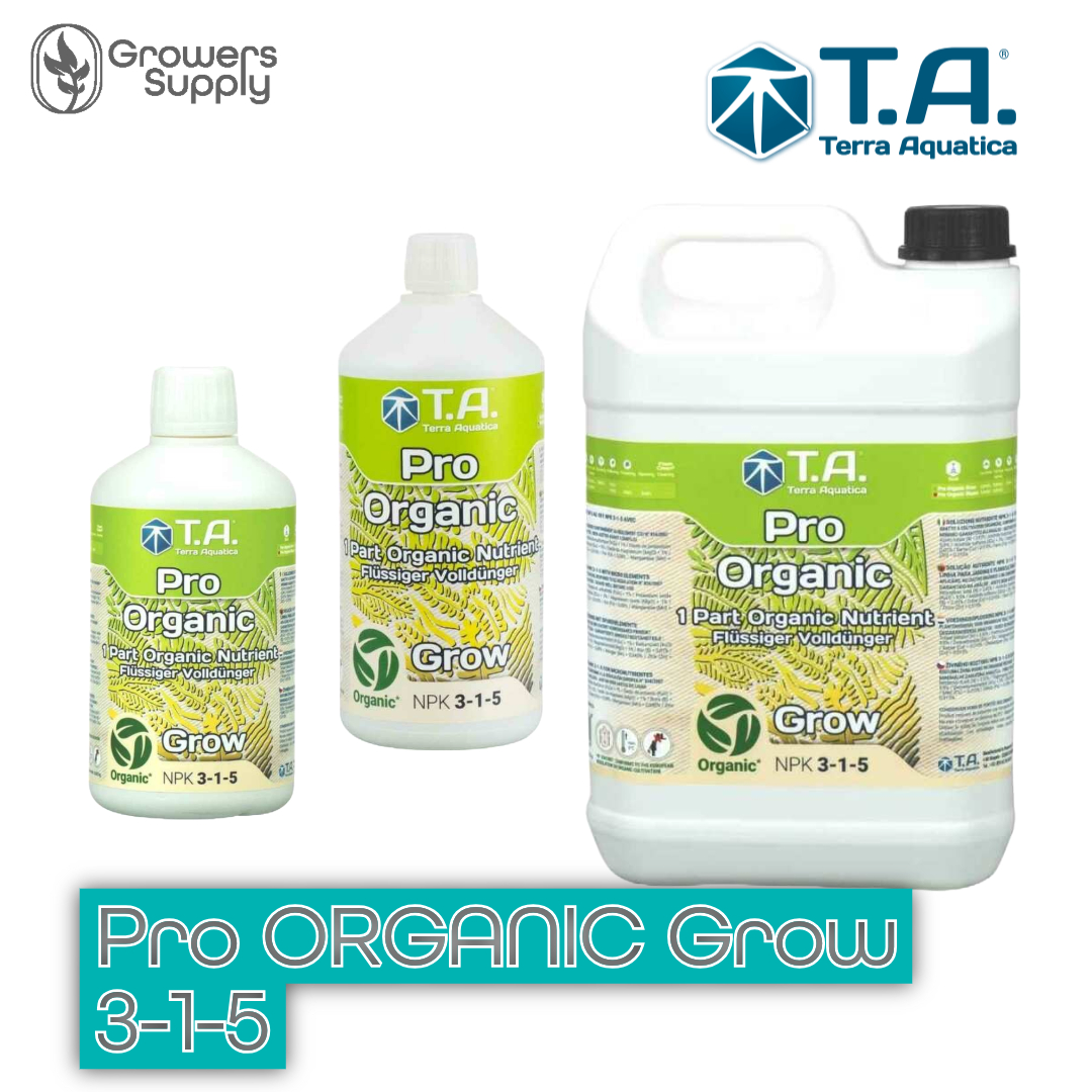 Pro organic grow 10L | Organic growth fertilizer | Terra aquatica ...