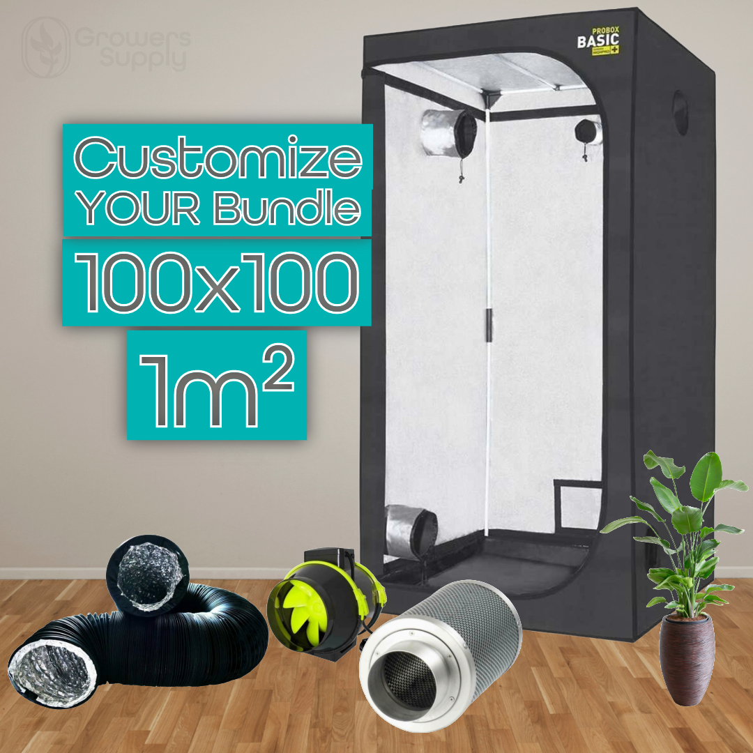 100x100cm - 1m² | Grow kit Bundle - growerssupply.eu